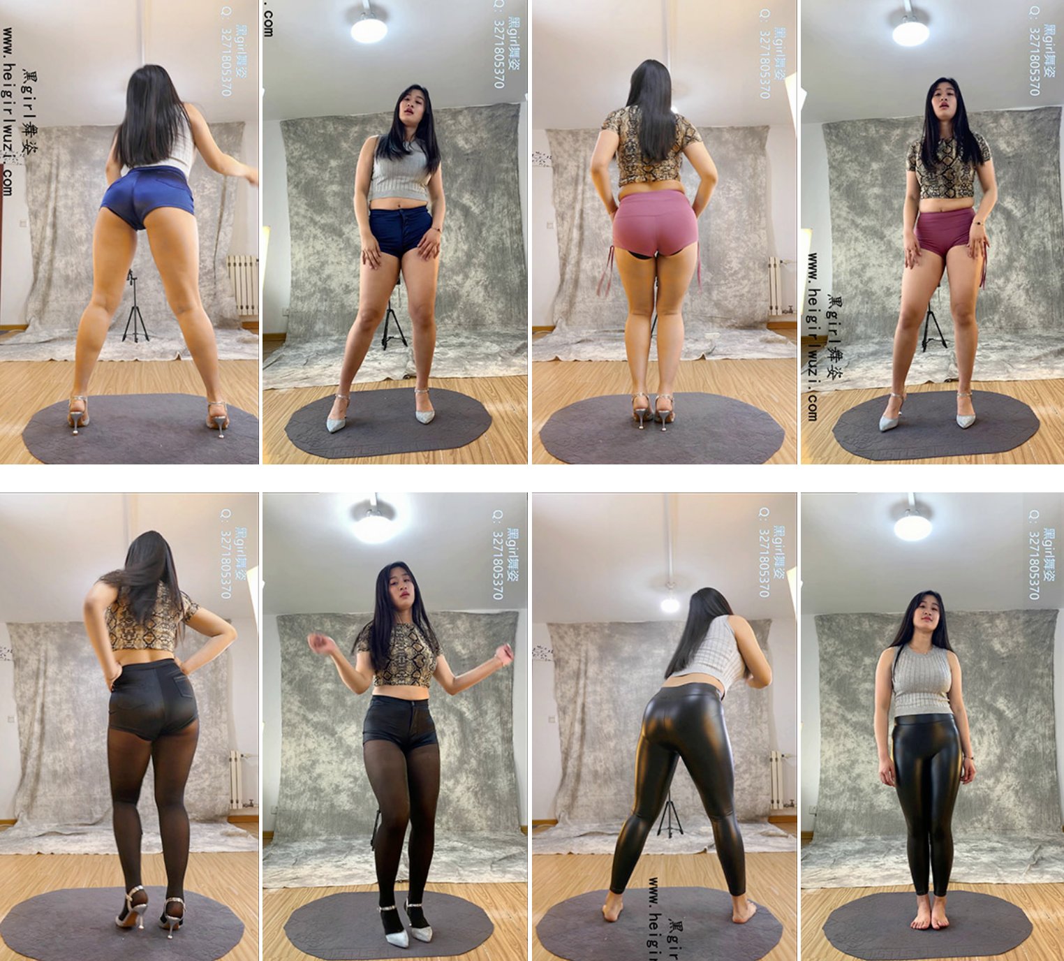 黑Girl舞姿 娜娜1期C【8V/3.5G】 - 舞艺吧-舞艺吧